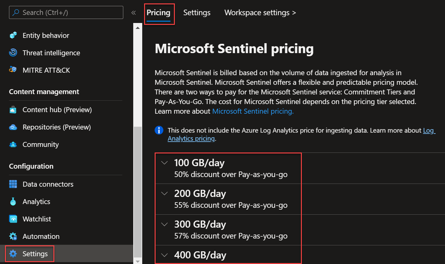Microsoft Sentinel – Ingestion x Retention Costs – Part I - Cyber Geeks ...