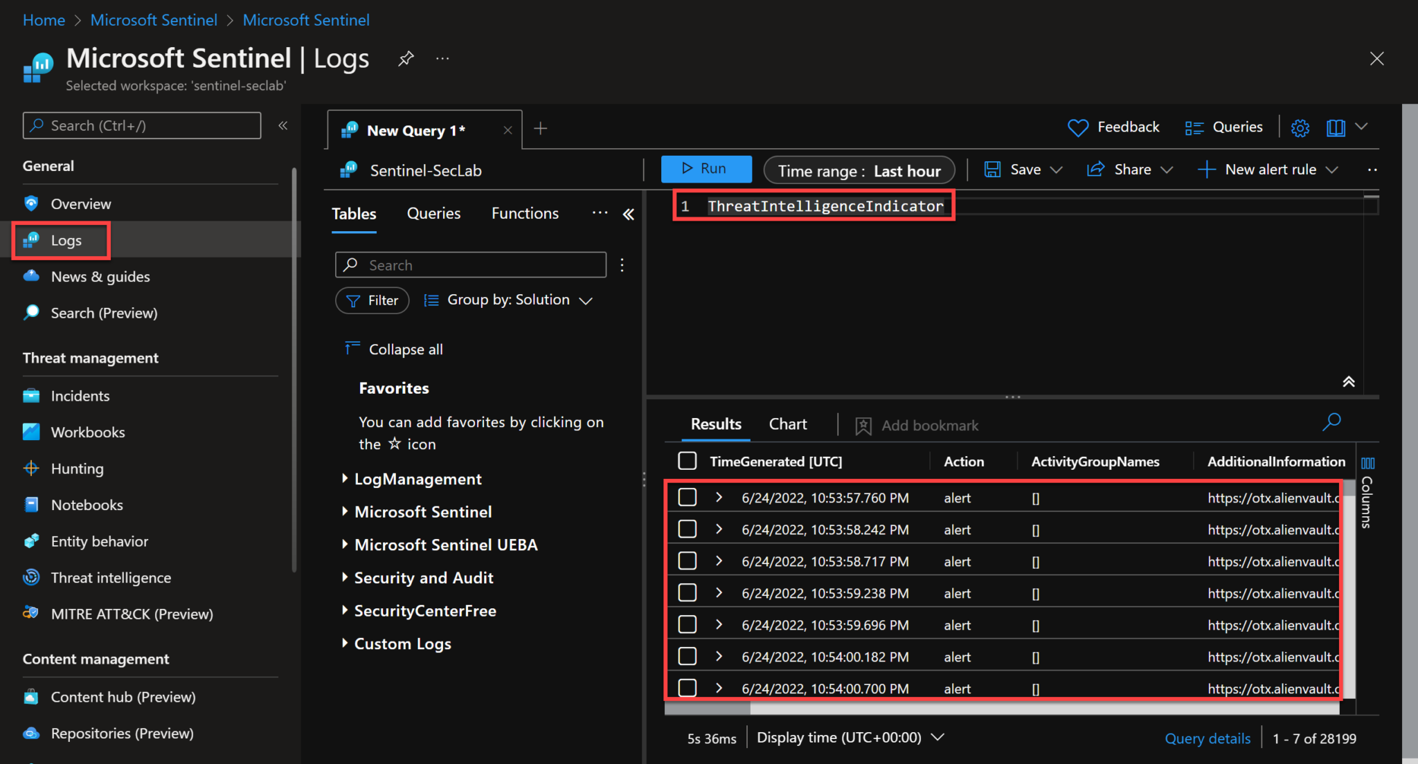 Microsoft Sentinel Threat Intelligence – Part II – View and manage your ...